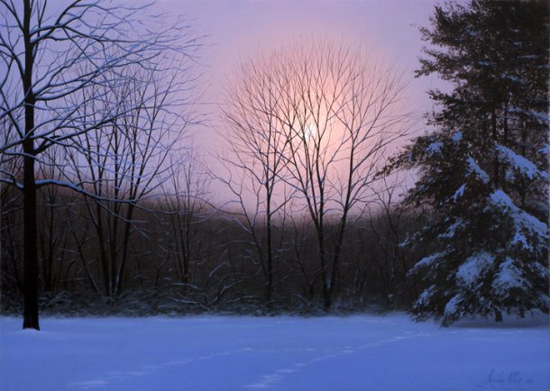 “Winter Moonrise” – Exposures International Gallery of Fine Art