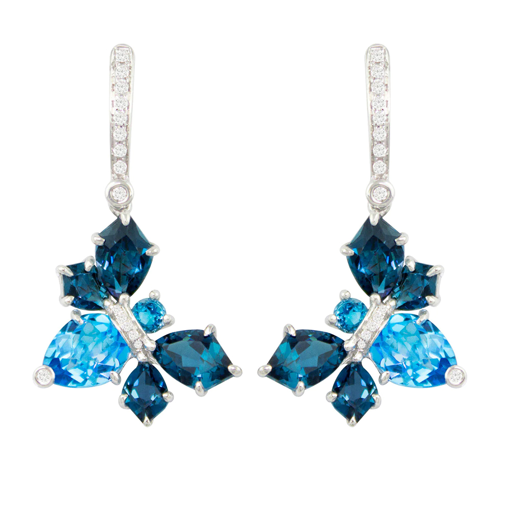 “Queen Bee Blue Topaz Earrings” – Exposures International Gallery of ...